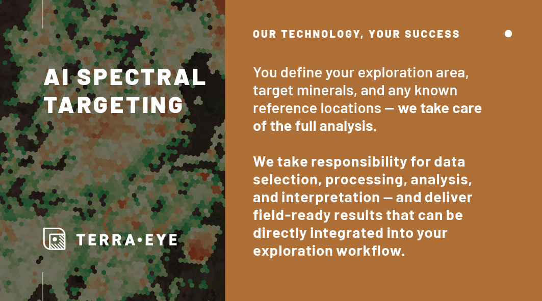 AI Spectral Targeting for Mineral Exploration